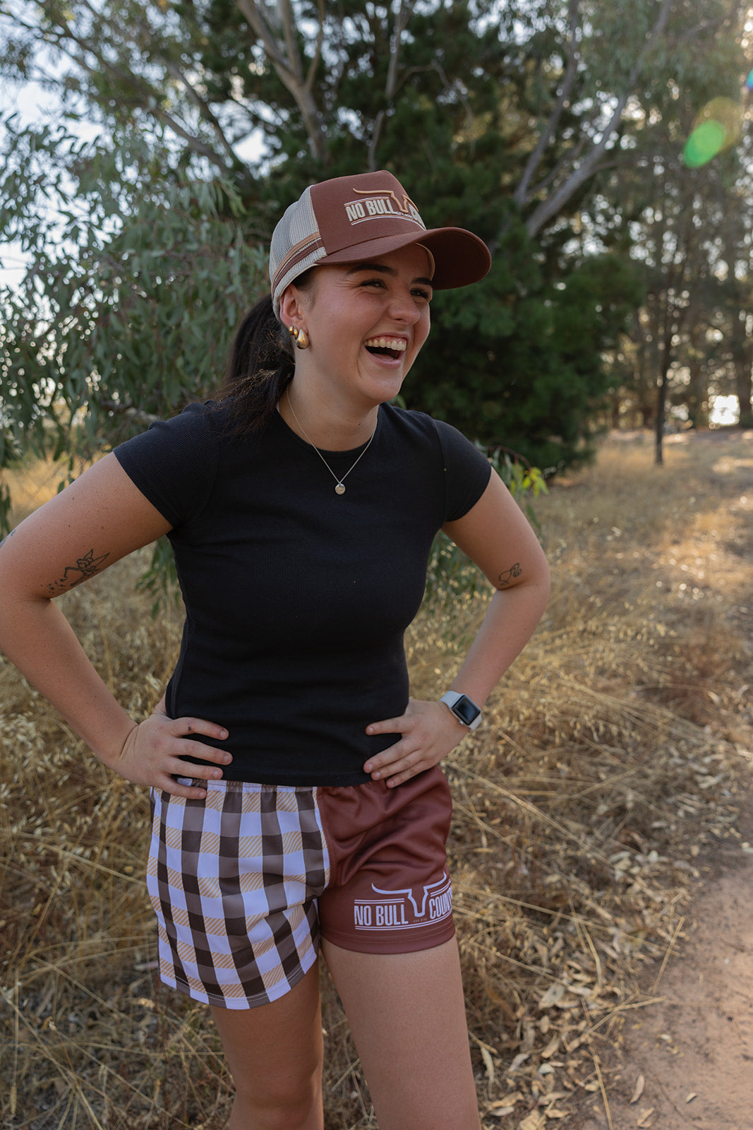 DONOVAN TRUCKER CAP BROWN – No Bull Country